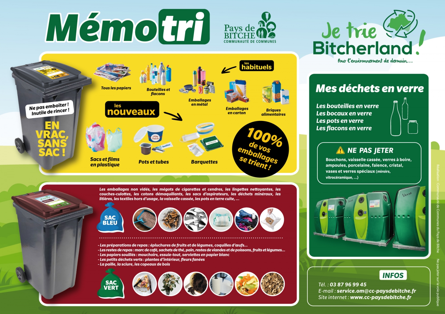 Les déchets ménagers | Communauté de Communes du Pays de Bitche